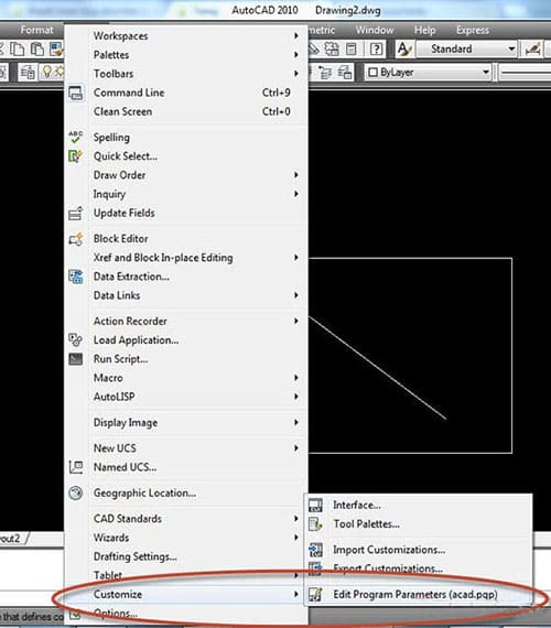 Hướng dẫn đổi lệnh trong CAD - Lệnh tắt trong CAD 2022